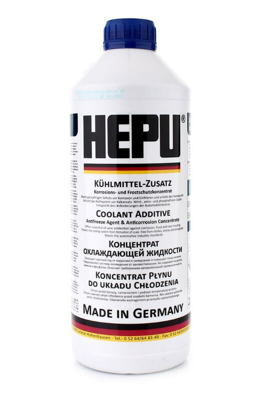 HEPU Антифриз Coolant G11 концентрат синий 1,5 л P999
