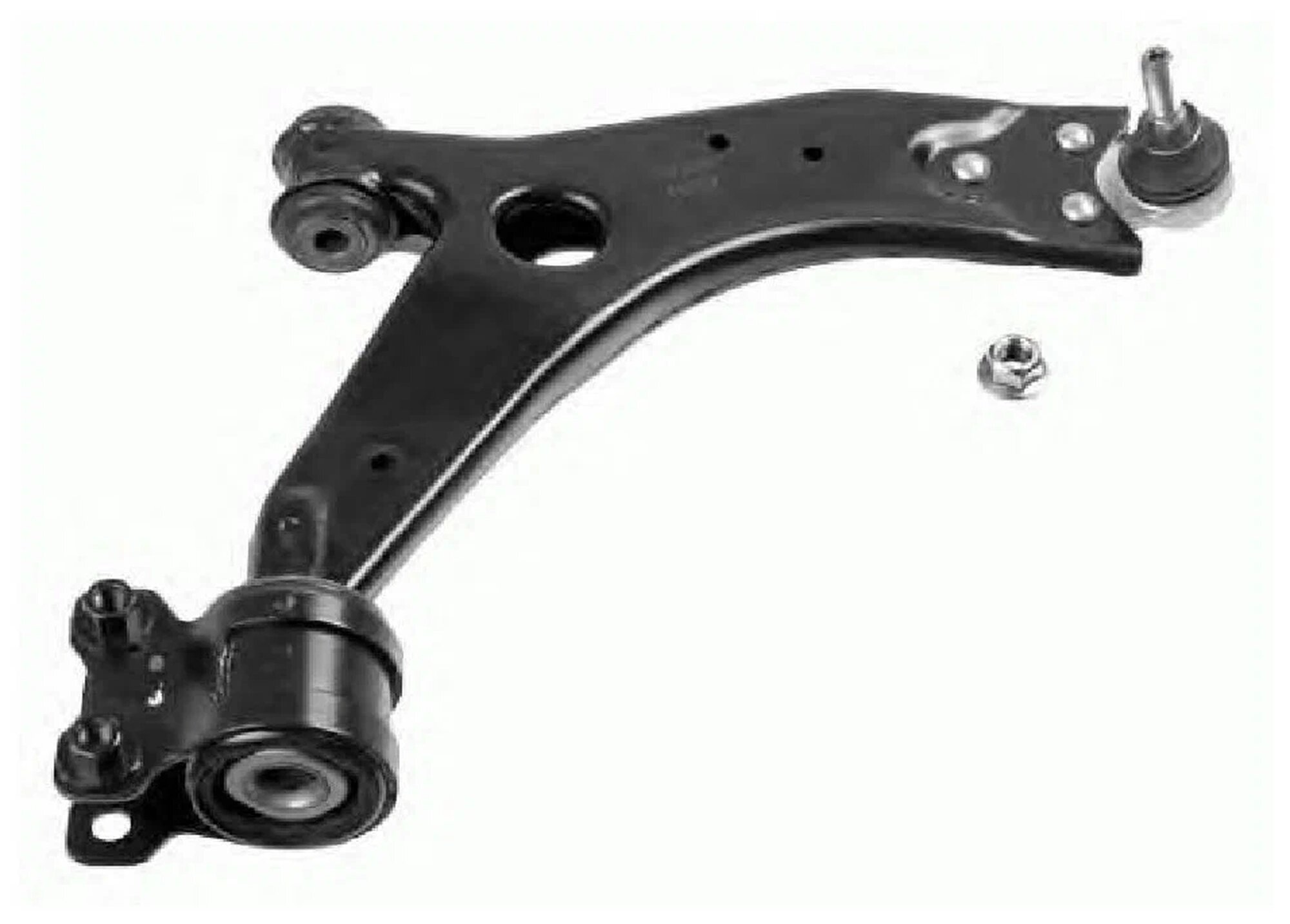 Рычаг подвески Lemforder 3370601, для Ford Focus II/C-MAX, Volvo S40, передний, правый, нижний