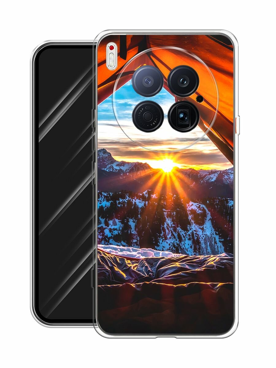 Чехол на Tecno Camon 40 Premier / Текно Камон 40 Премьер с принтом "Горы 7" — фото 1