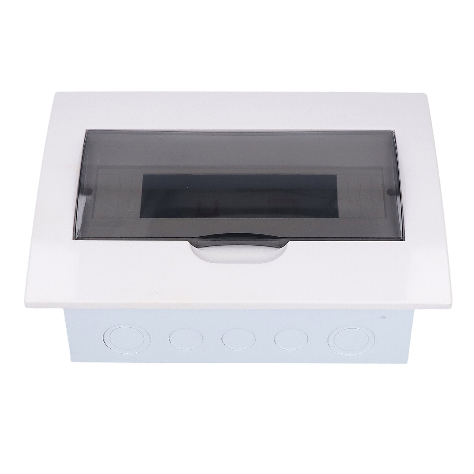 Распределительная коробка, 12-контактная прозрачная крышка, распределительный шкаф, корпус автоматического выключателя, DIN-рейка для питания