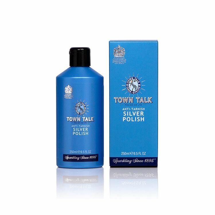 Town Talk Silver Polishing Spray, 250 мл, уникальная, мощная, устойчивая к отбеливанию формула для ювелирных изделий