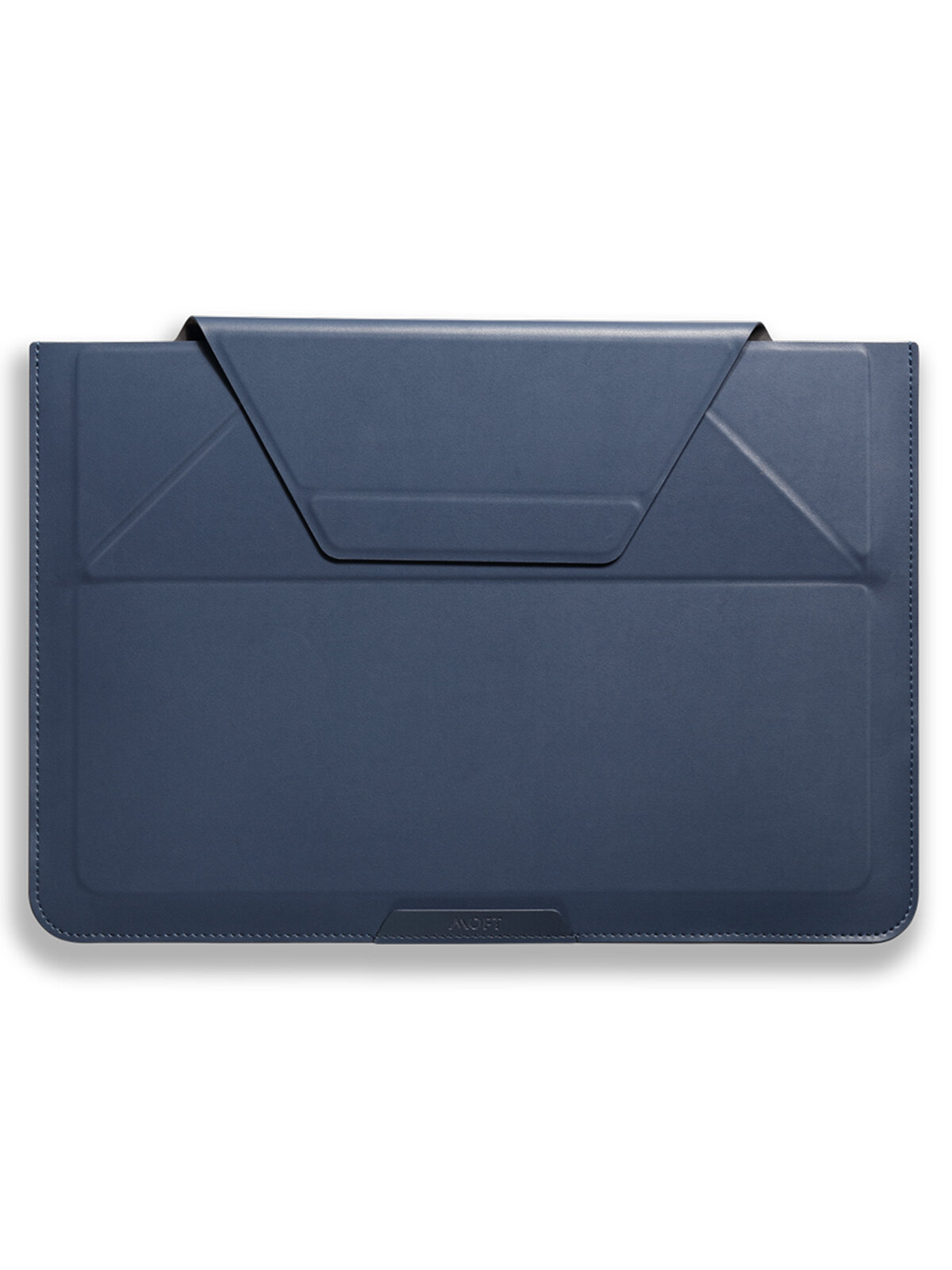 Чехол для ноутбука MOFT Carry Sleeve для 15' и 16' дюймов, чехол-подставка из экокожи, синий