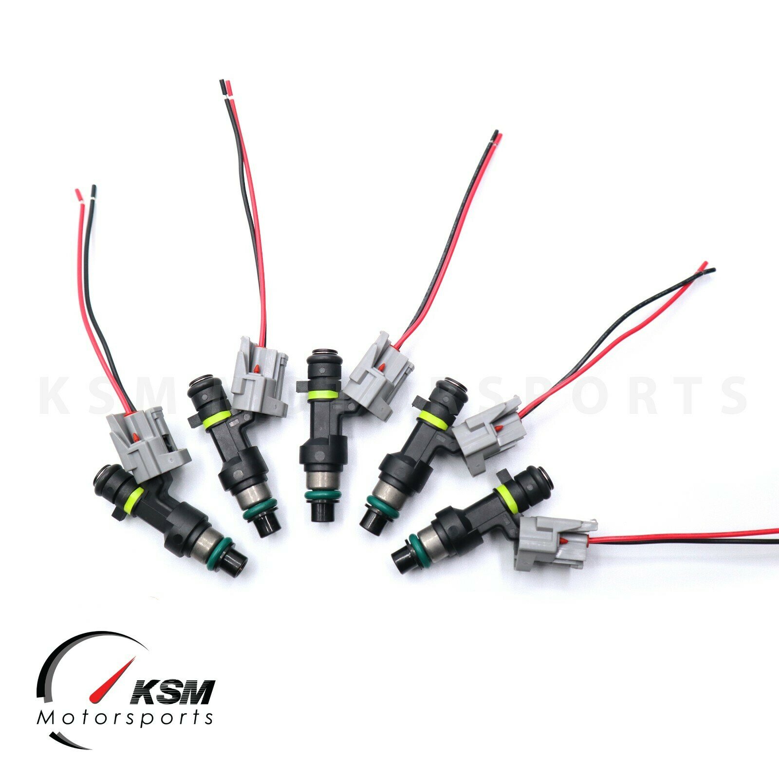 5 топливных Форсунок 550cc для 2009-2010 Ford Focus MK2 RS ST225 High OHMS FIT DENSO