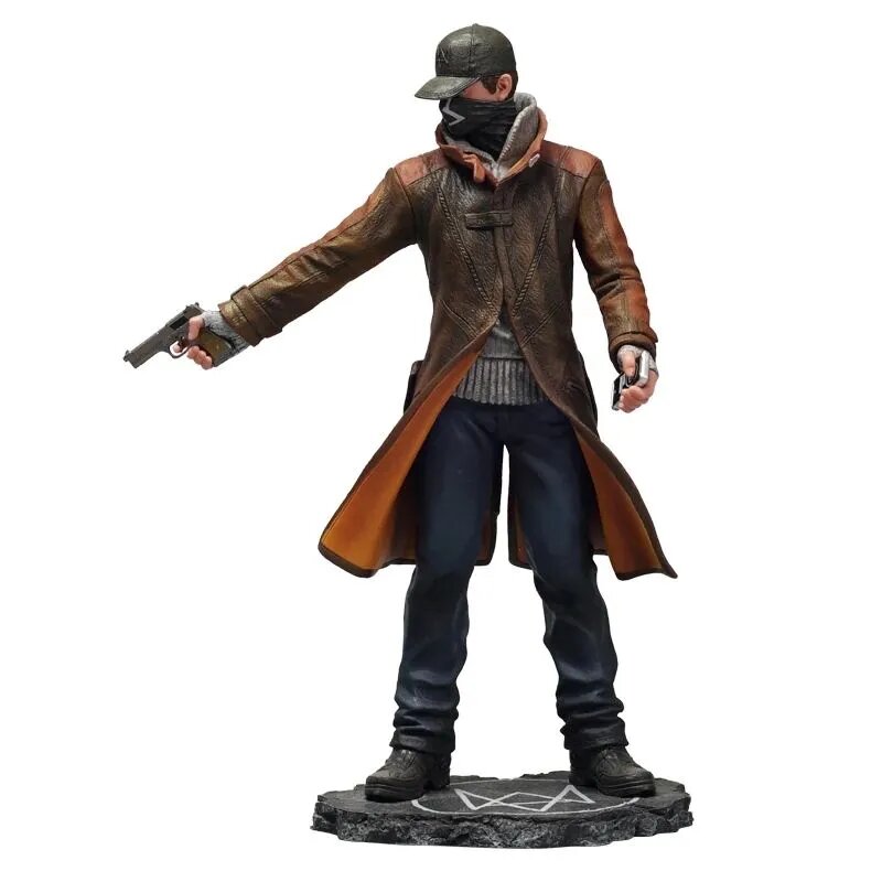 Watch Dogs Фигурка героя Эйдена Пирса 24 см коллекционная модель аксессуар для фанатов — фото 1