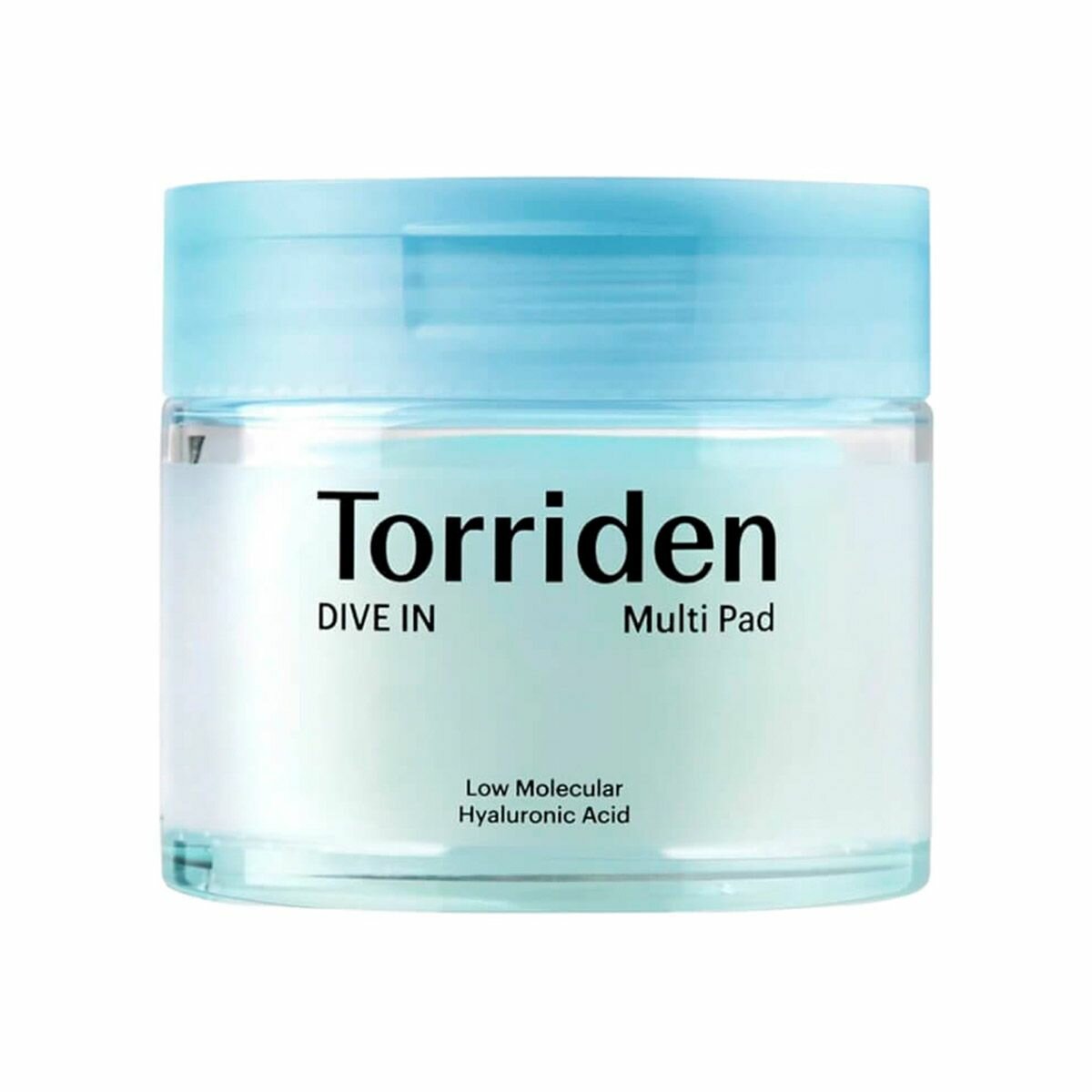 Увлажняющие многофункциональные пэды Torriden DIVE IN Low Molecular Hyaluronic Acid Multi Pad 80 шт. (160 мл.)