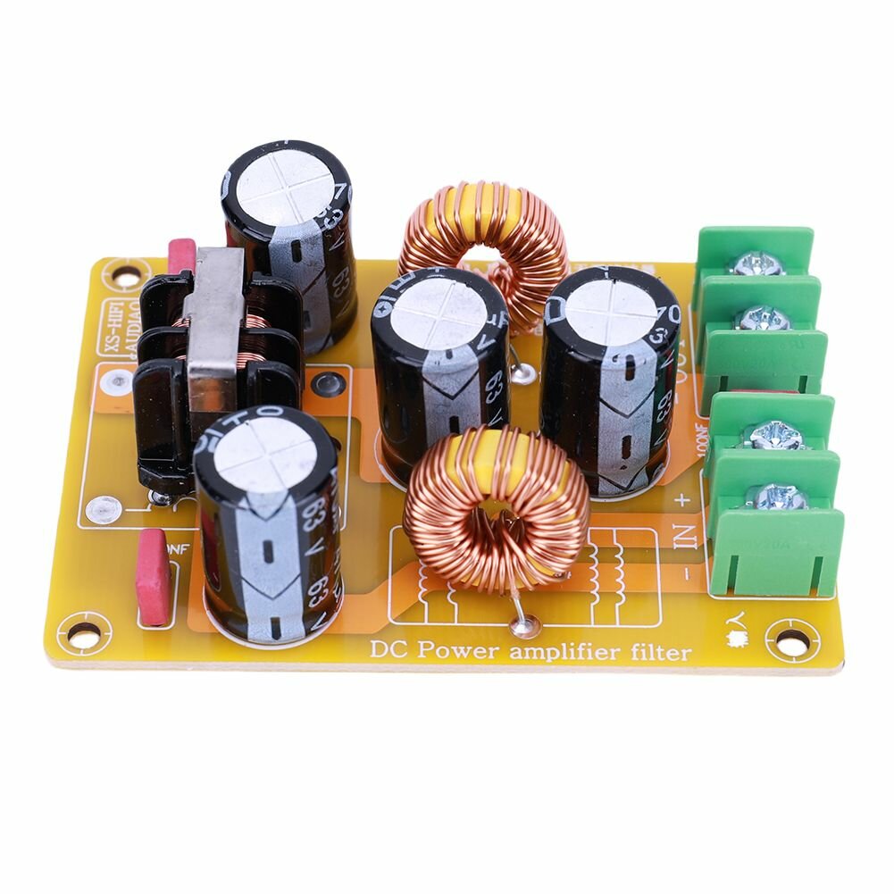 LC-фильтр низких частот постоянного тока 2 А, 50 В, размеры 76 54 23 мм