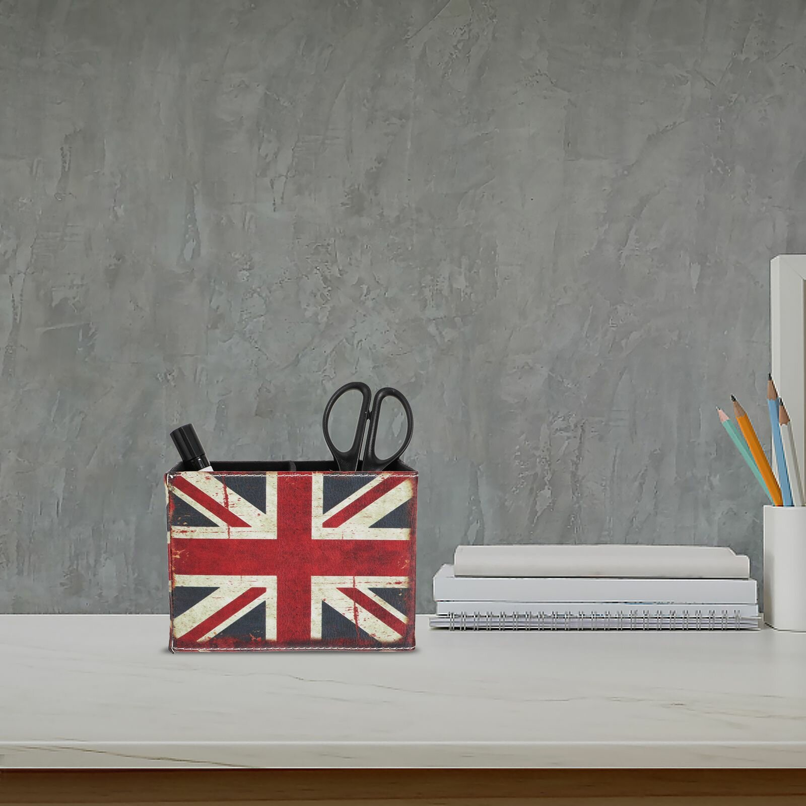 Декоративный Контейнер Для Офисных Аксессуаров, Винтажный Дизайн, 1Пакет