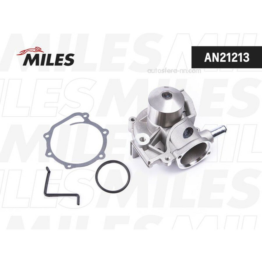 MILES AN21213 Насос водяной SUBARU FORESTER/IMPREZA/LEGACY 1.6/1.8/2.0/2.2/2.5 >03