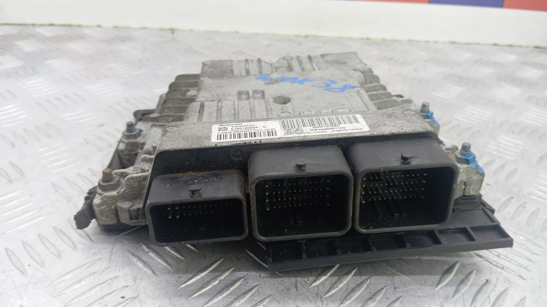 Блок управления двс CITROEN C4 GRAND PICASSO 2, Номер S180123008C, 9804127280