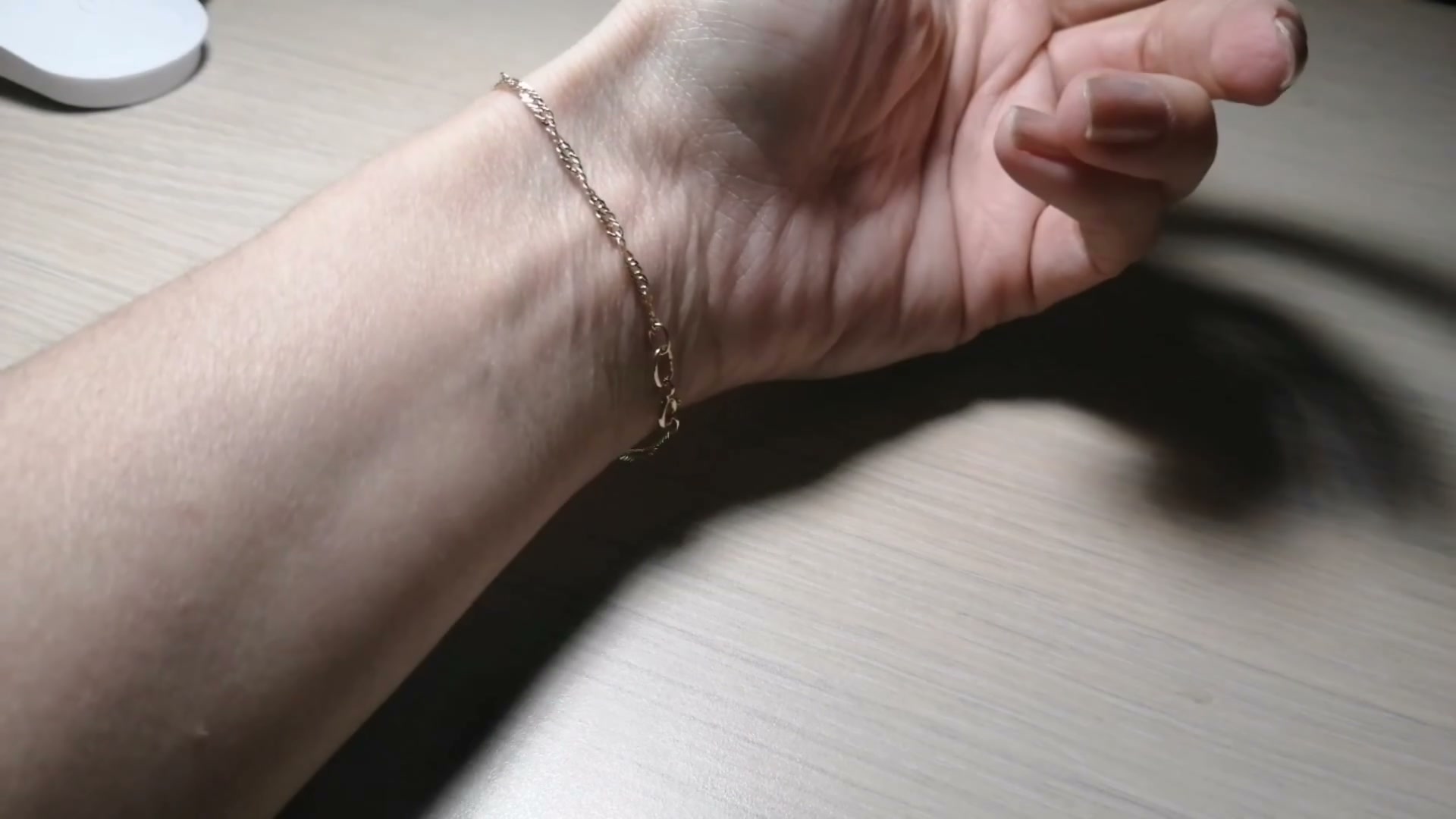 Браслет-цепочка ZOLOTO.GOLD, красное золото, 585 проба, длина 17 см. — фото 1