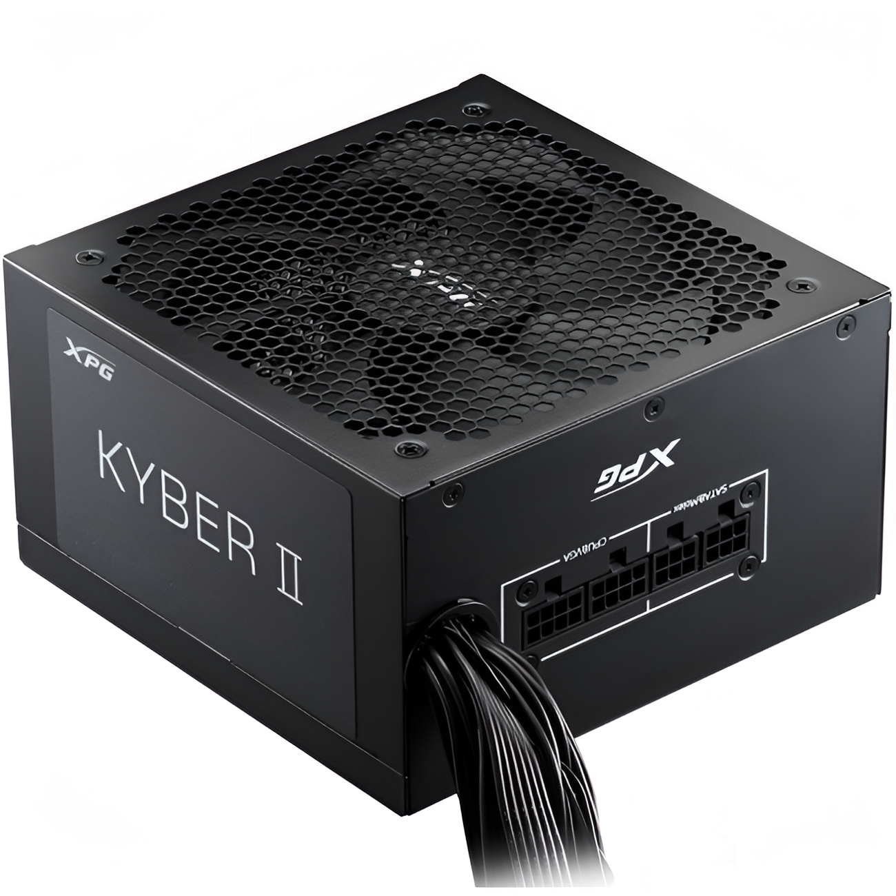 Блок питания ADATA XPG 850W KYBER II, модульный, 16 Pin PCIe 5.1, 80 PLUS Gold (KYBERII850G-BKCEU)