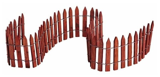 Деревянный забор, 46х4 см, Лемакс (Lemax) 84813-lemax