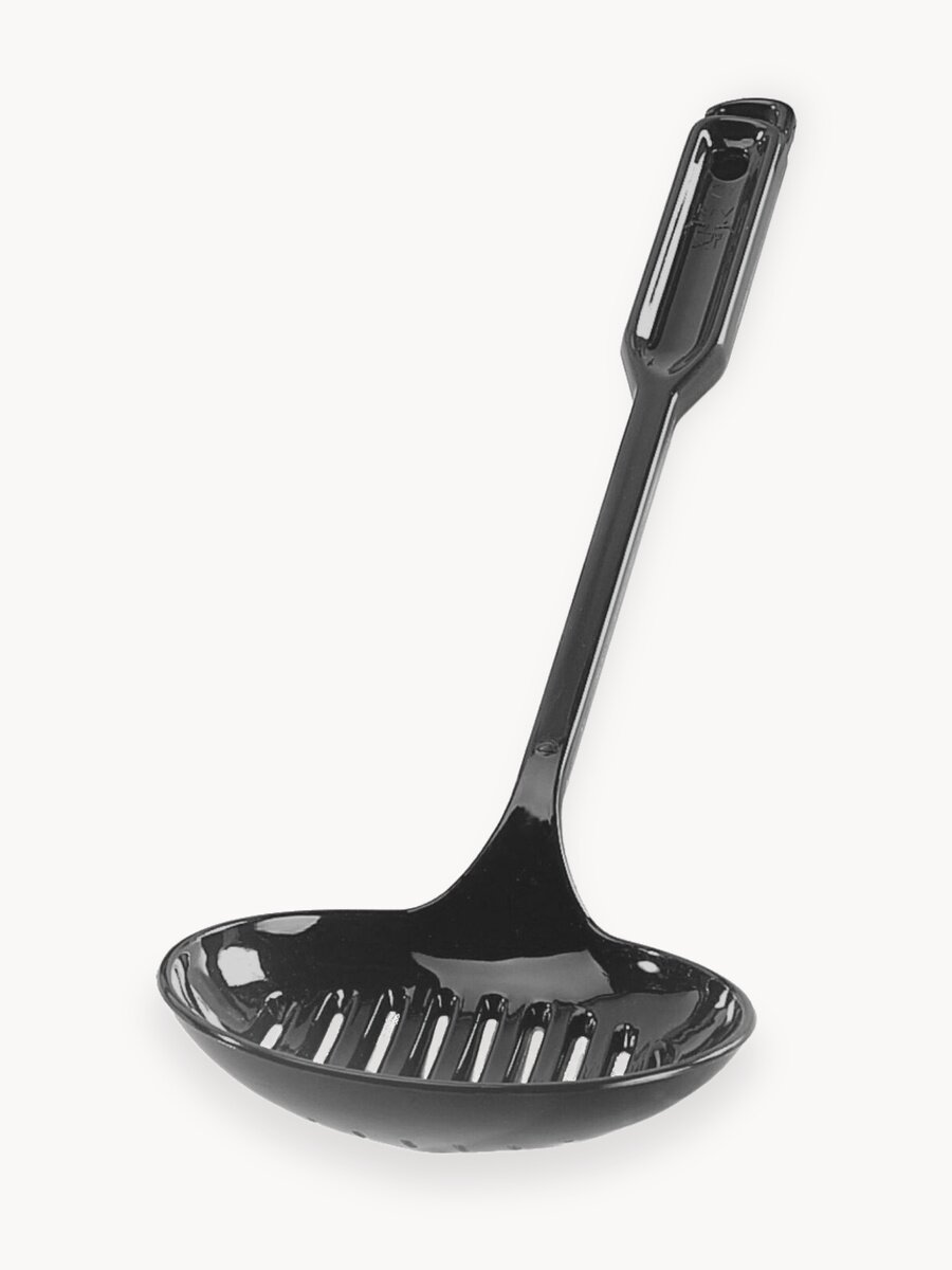 Шумовка Rigamonti, нейлоновая, для антипригарных поверхностей, черная, Италия