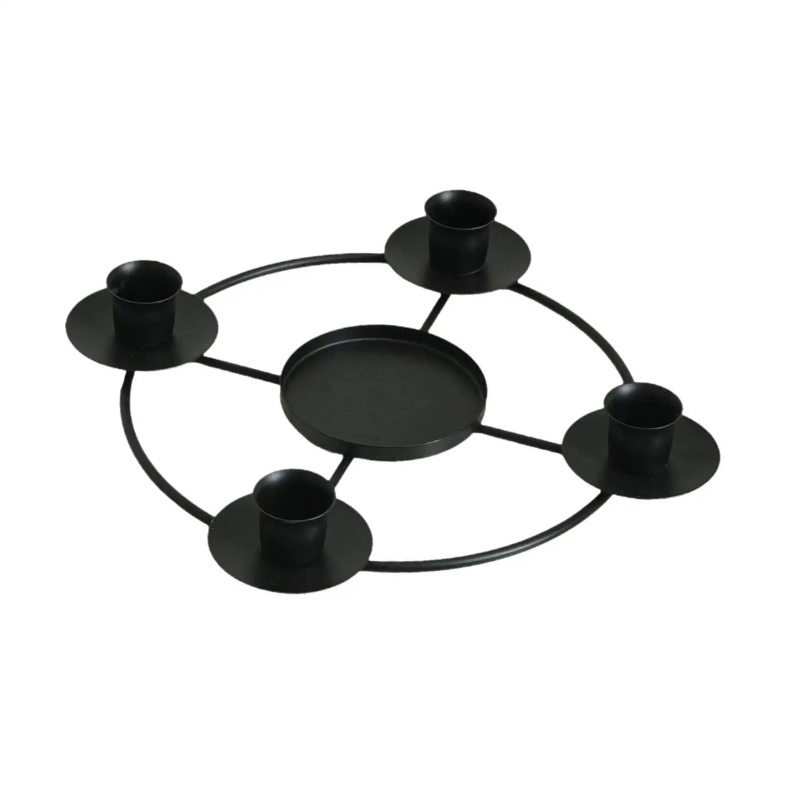 Металлический подсвечник Serenable Black