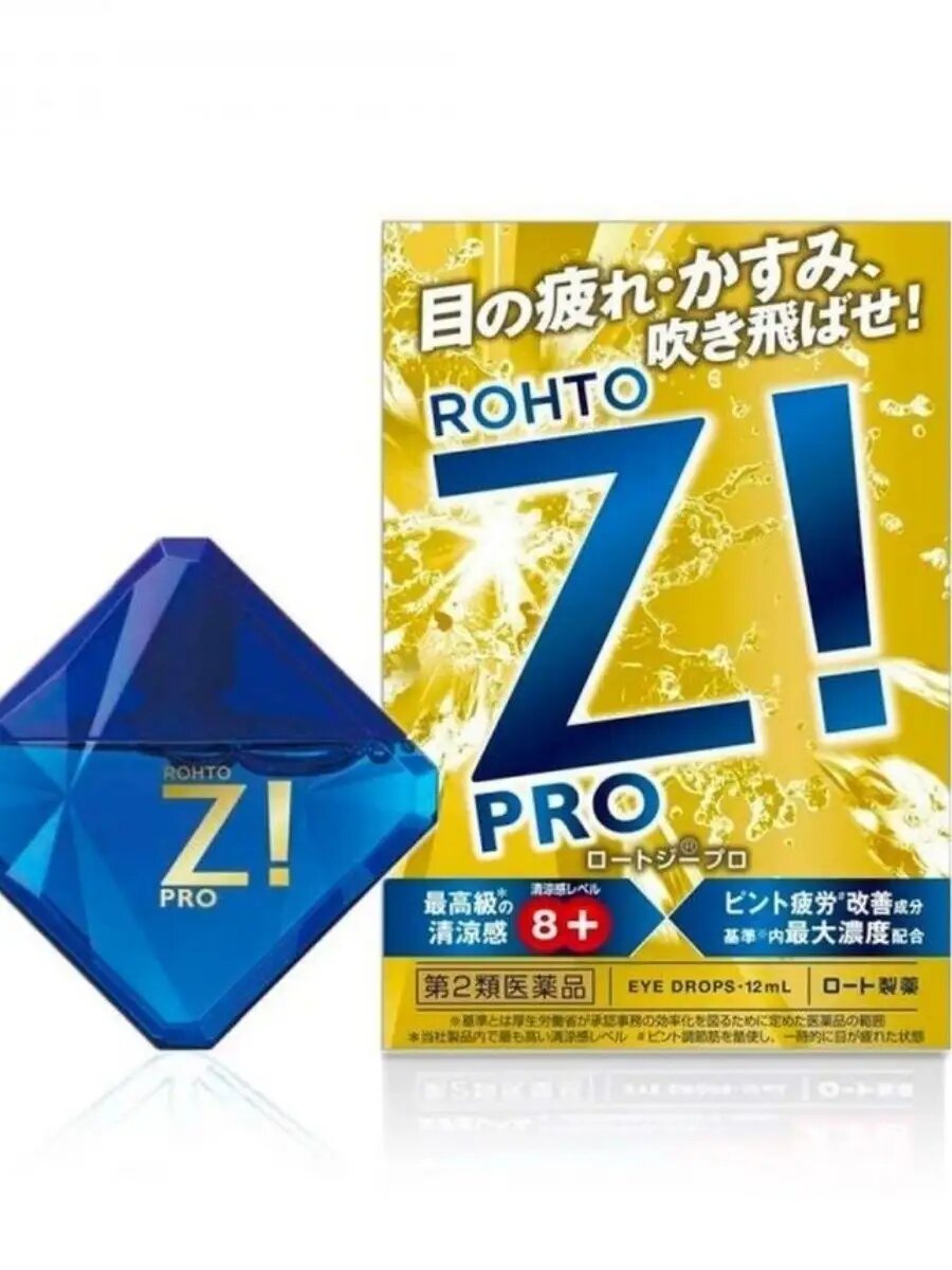Z Pro - тонизирующие японские капли для глаз