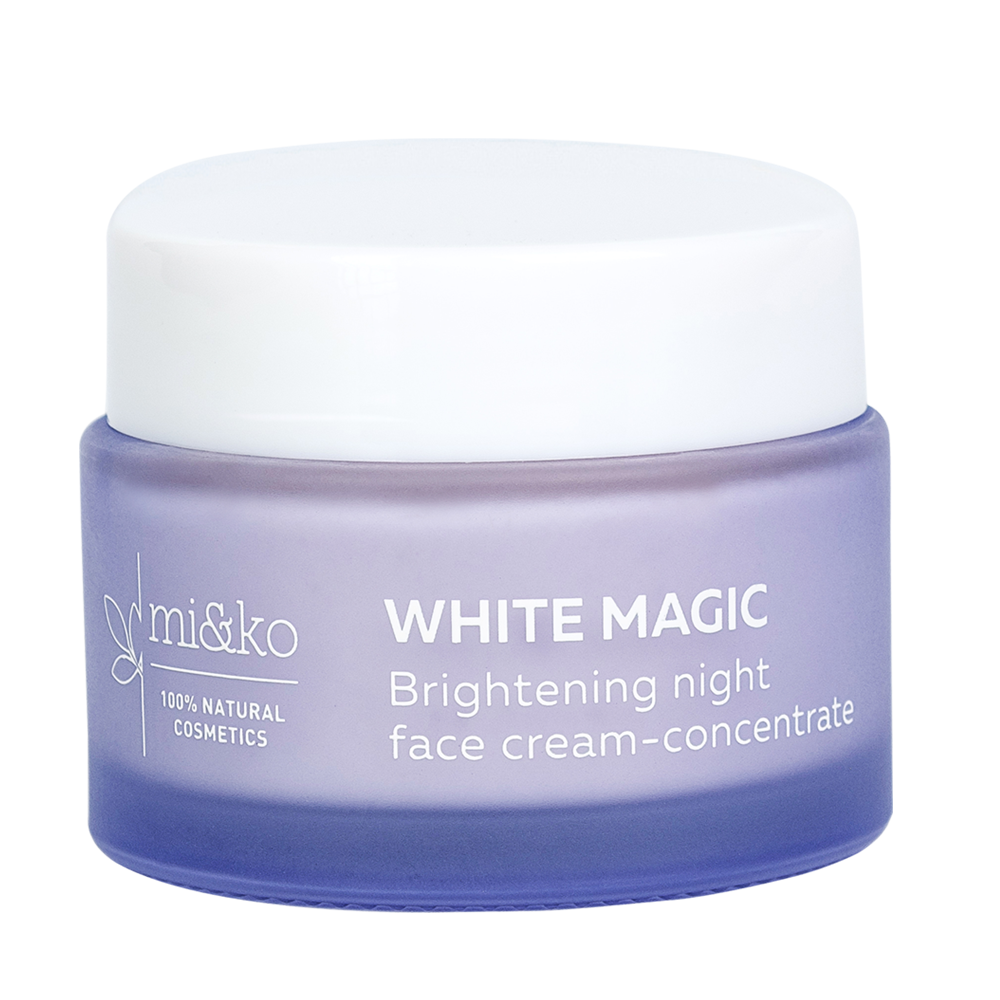 Отбеливающий ночной крем-концентрат для лица "WHITE MAGIC" Mi&Ko, 50 мл