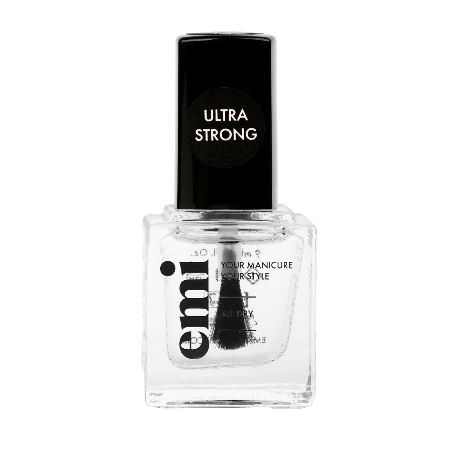 Базовое покрытие, укрепляющее, для ослабленных ногтей EMI, Ultra Strong Base Coat, 9 мл.