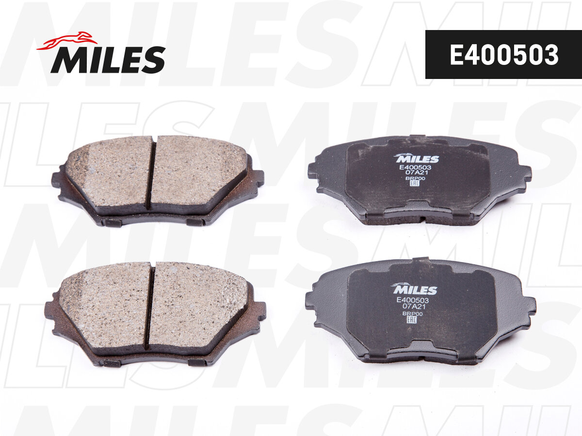 Колодки тормозные Toyota RAV 4 II 00-06 передние Low-metallic Miles