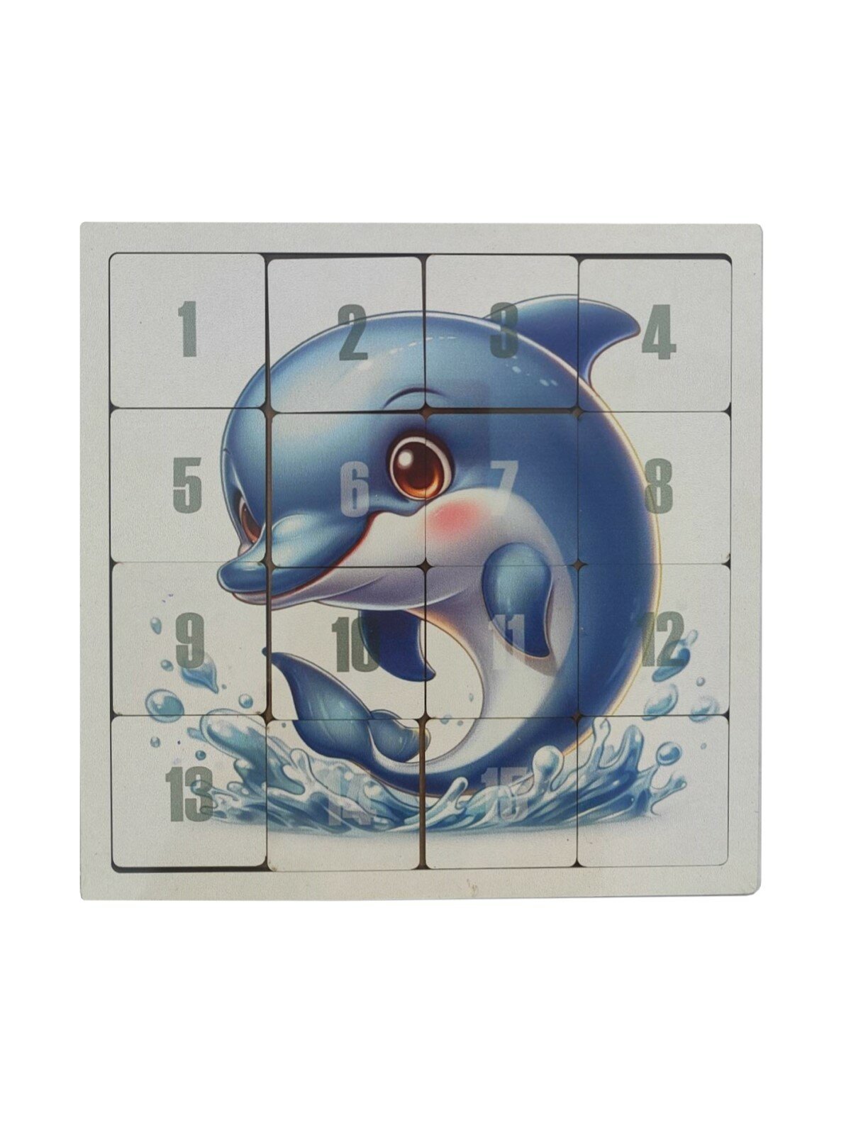 Настольная игра Задира Головоломка пятнашки Дельфин