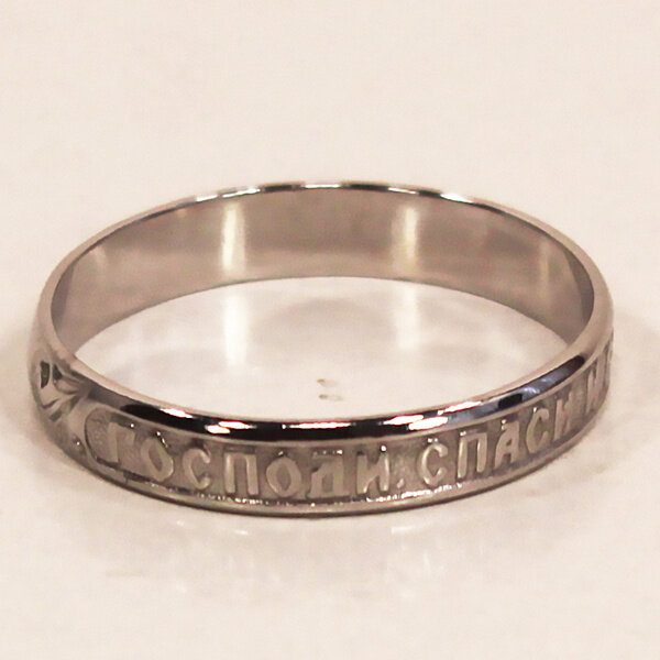 Кольцо, серебро, 925 проба, родирование