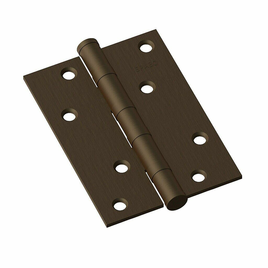 Петля дверная врезная (2 шт.) Bravo HS-7-4BB цвет ABB Античная МатБронза