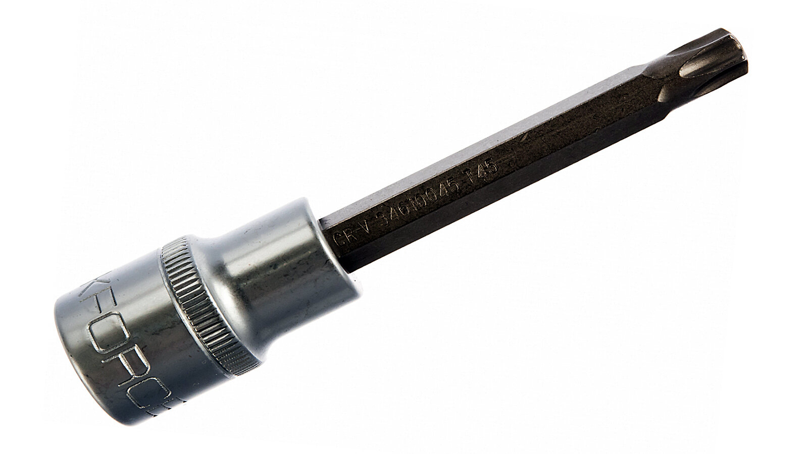 Торцевая головка ROCKFORCE T45, хромованадиевая, 1/2", 100мм