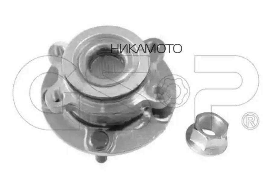 GSP 9329006K Ступица с подшипником NISSAN QASHQAI I/X-TRAIL/JUKE/RENAULT KOLEOS 07- пер.