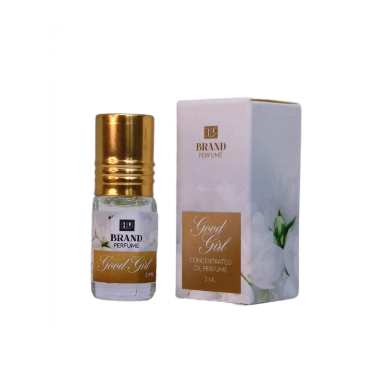GOOD GIRL Concentrated Oil Perfume, Brand Perfume (ГУД герл (Хорошая Девочка) Концентрированные масляные духи), ролик, 3 мл.