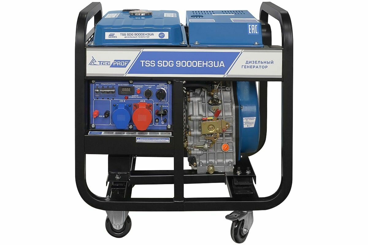 Дизель генератор TSS SDG 9000EH3UA, 7,5кВт, 230/400В