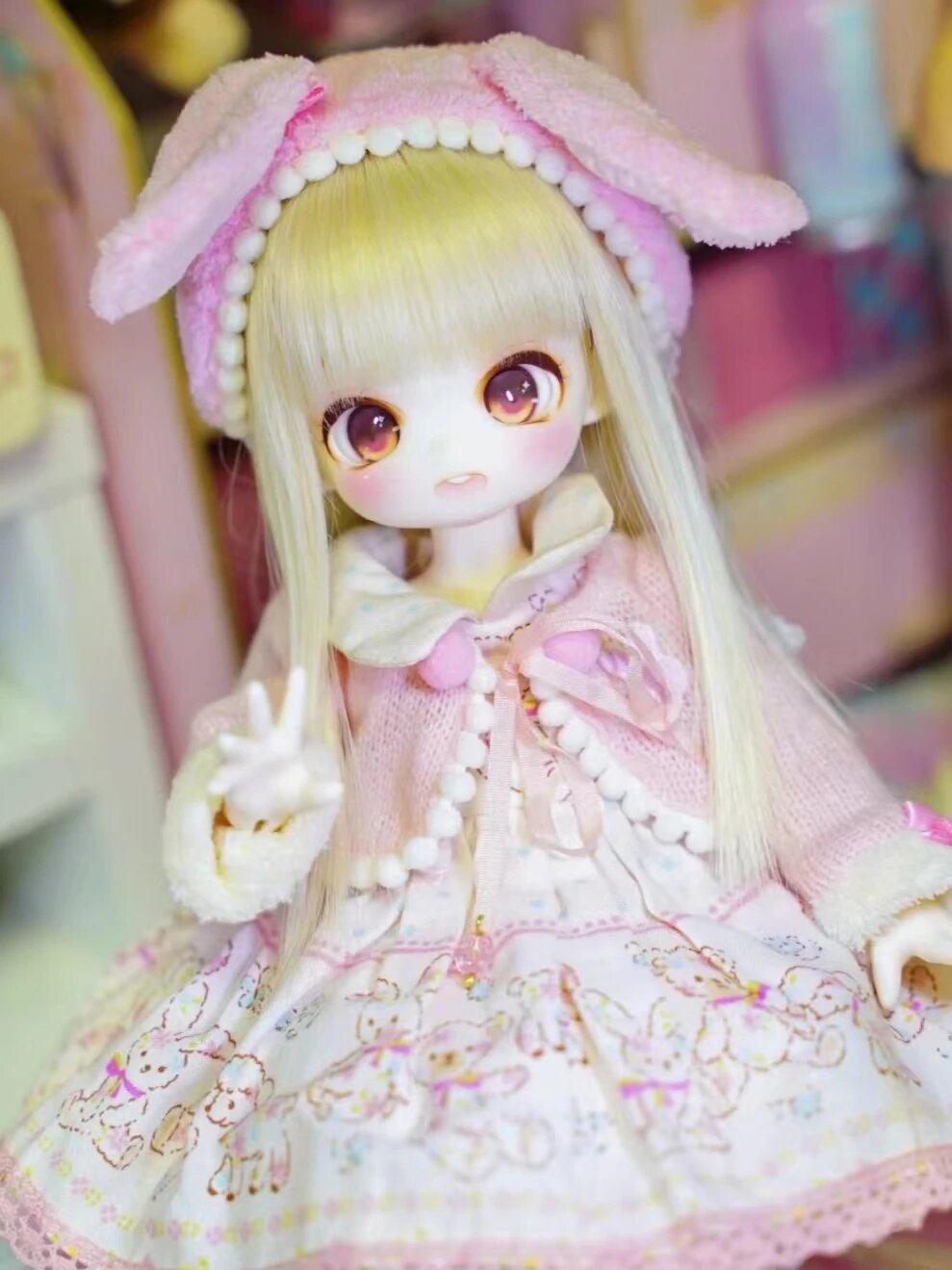 Шарнирная кукла BJD 1/6, Normal skin, makeup