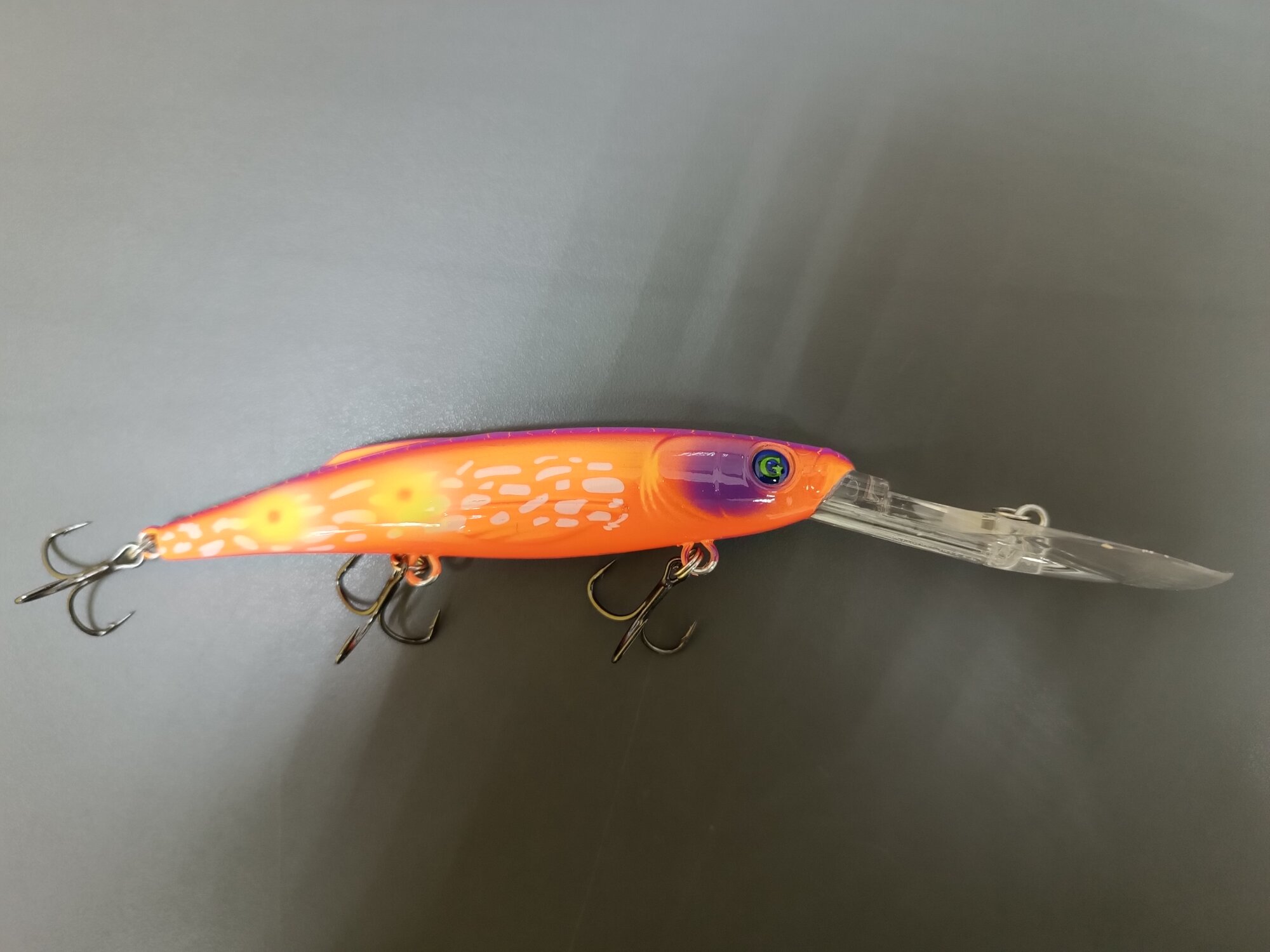 Воблер German GG TRON 120, цвет С270, 120 мм, 27 гр, плавающий, 5-8 м