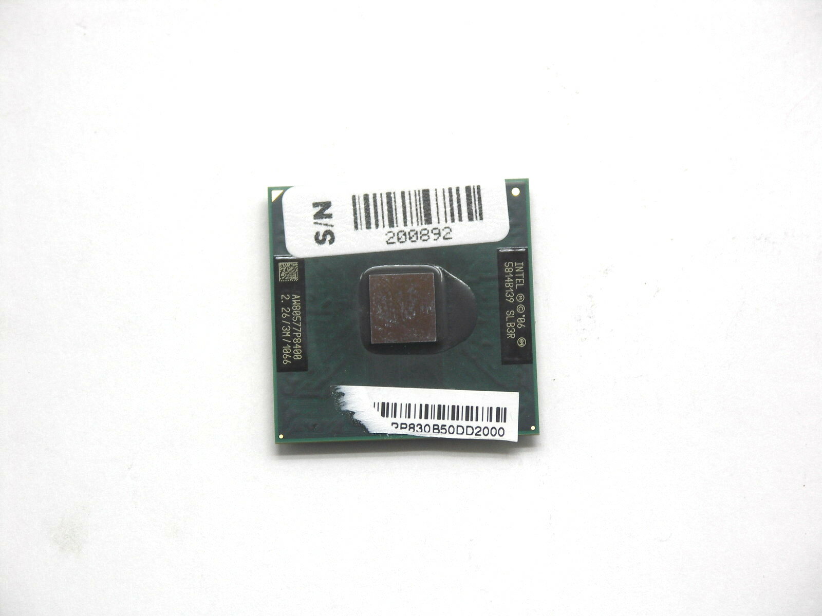 Процессор для ноутбука Intel Core 2 Duo Mobile P8400 2,26GHz/3M/1066 Penryn-3M Socket P SLB3R