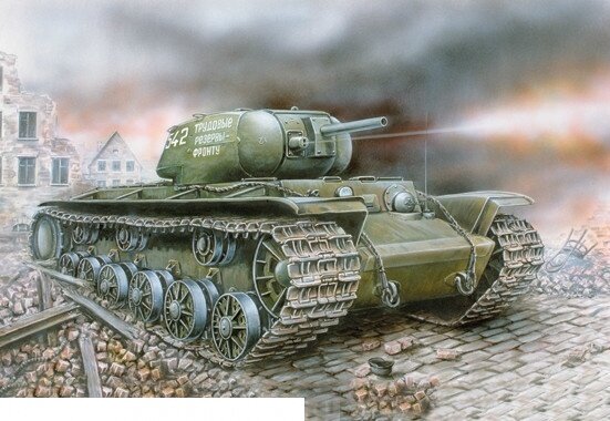 ЕЕ35101 КВ-8С Тяжелый огнеметный танк