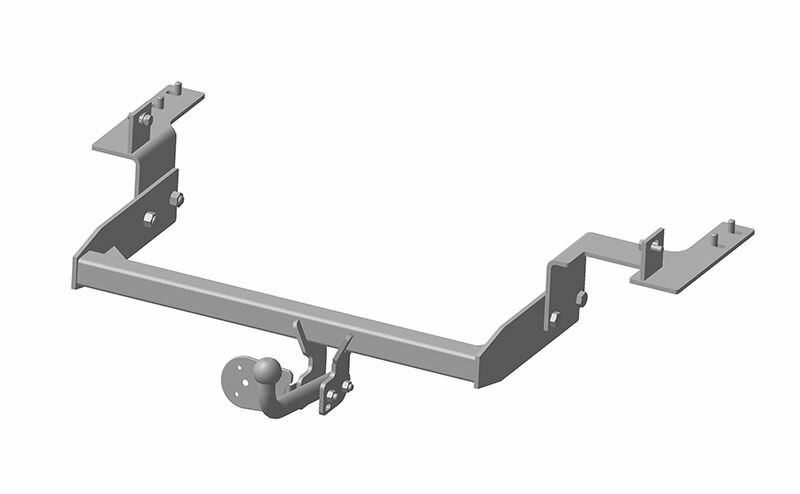 Фаркоп AvtoS для HYUNDAI H I (4wd) (2005) с универсальной электрикой и сертификатом в комплекте, арт.(HY 17+electr)