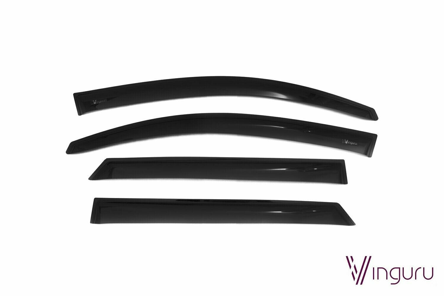 Дефлекторы боковых окон Vinguru на Hyundai Tucson 2015- к-т 4 шт арт. AFV85615