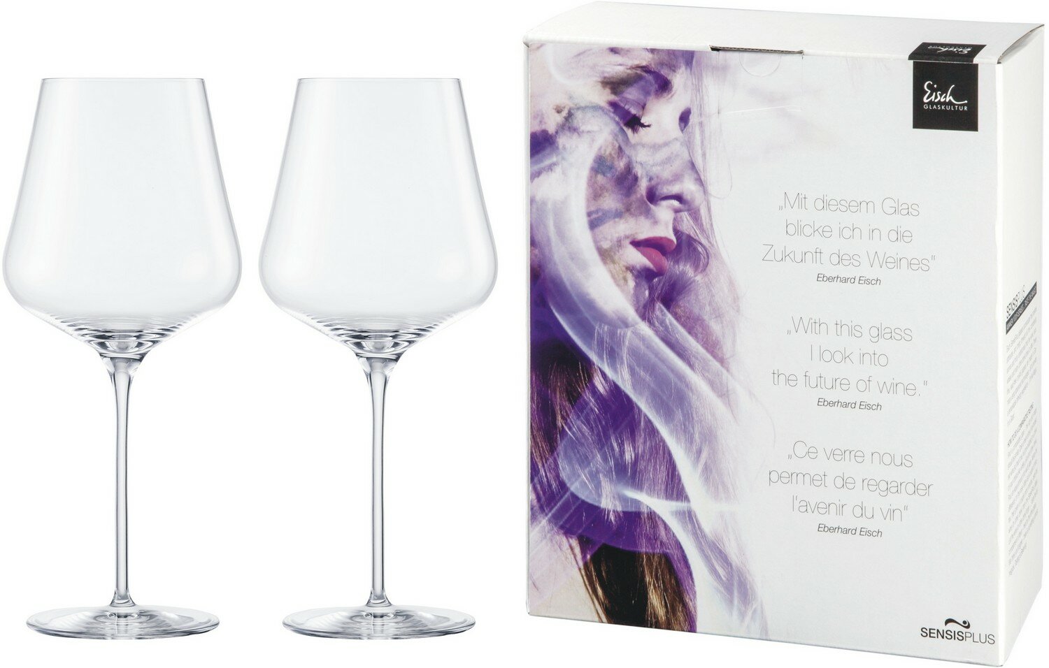 25184010 Бокал для Бургундского вина 518/1-набор 2 шт в подарочной упаковке, Сенсис плюс, EISCH