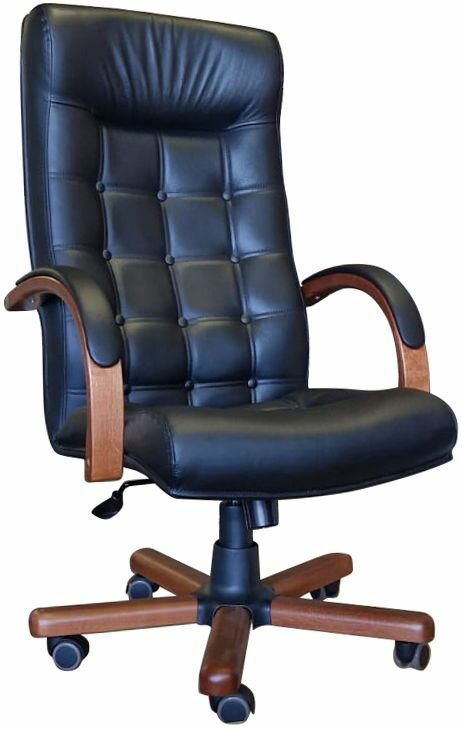 Телец лагуна мп искусственная кожа NAPPA черная/светлый орех