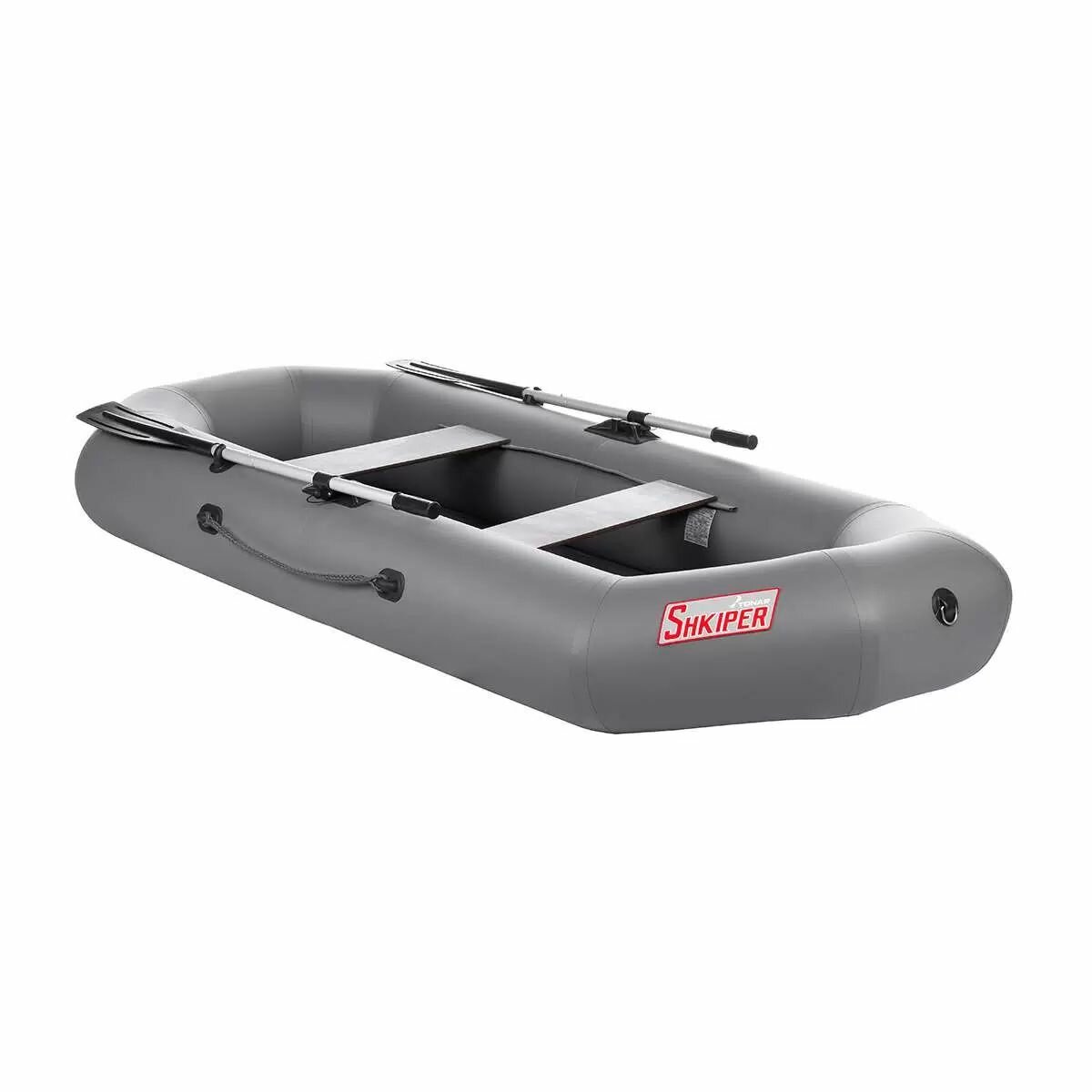 Лодка надувная для рыбалки Тонар Шкипер 280 серый