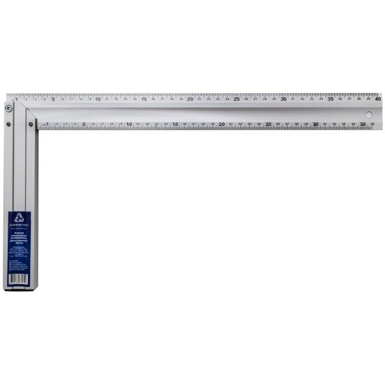 Cтроительный угольник двухсторонний Alukomtools 40 см