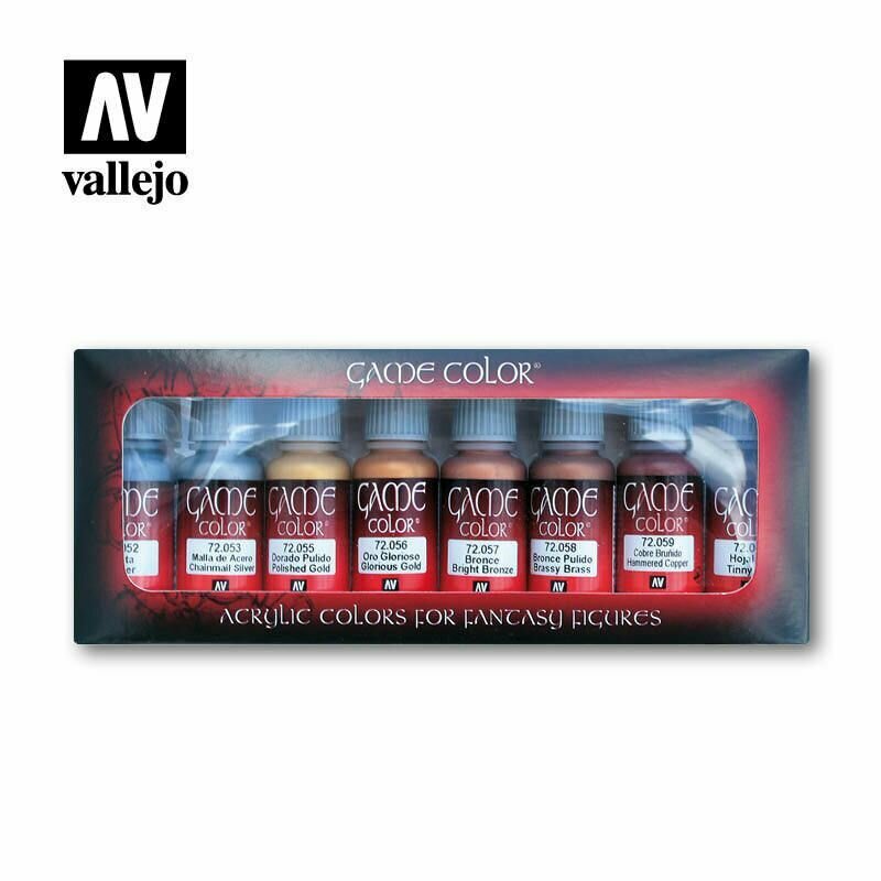 Набор красок GAME COLOR SET: METALLIC COLORS (8)