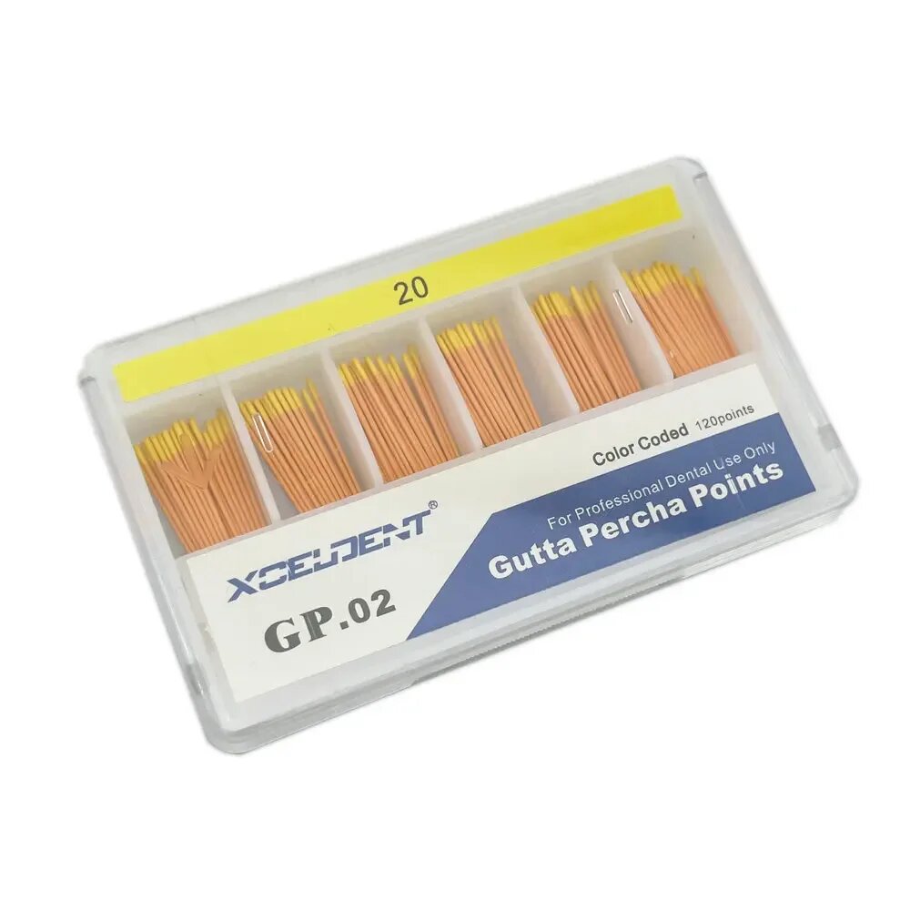 Xceldent Dental Gutta Percha Point No.20