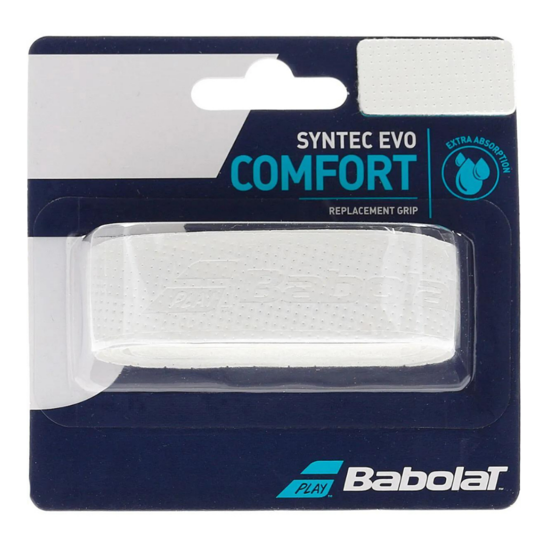 Обмотка для ручки Babolat Grip Syntec Evo x1, полиуретан, White