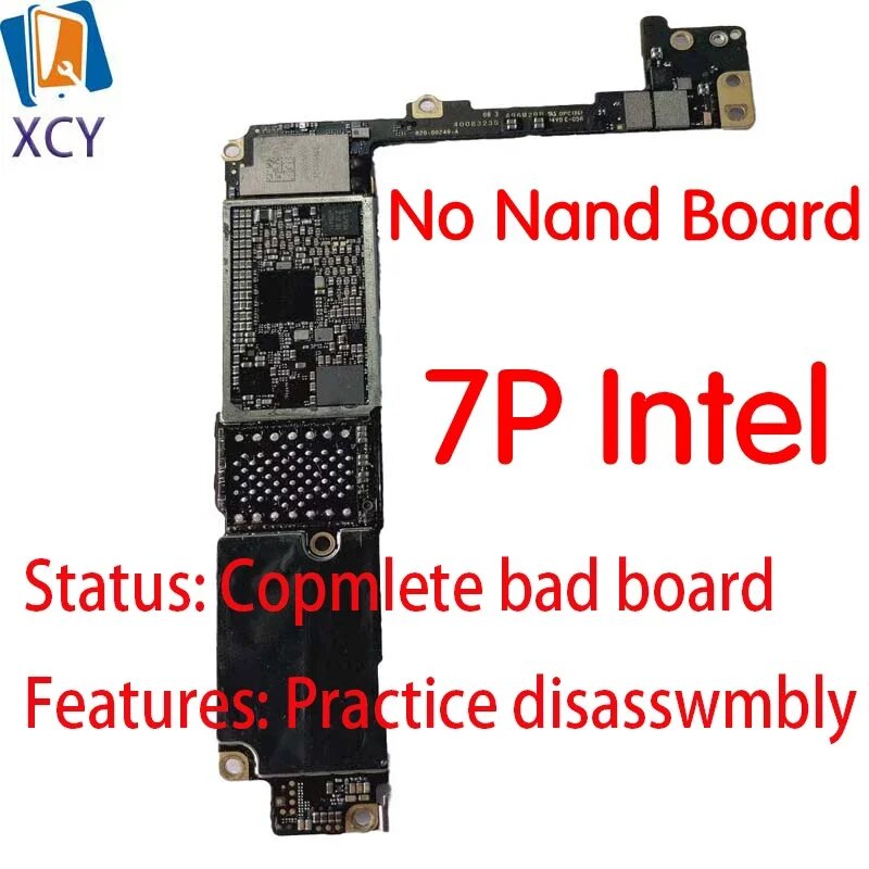 Плохая материнская плата для iPhone 8 Plus 8 7 6SP 6S 6G 7P без детали для разборки материнской платы Практика вывода IC Ремонт навыков