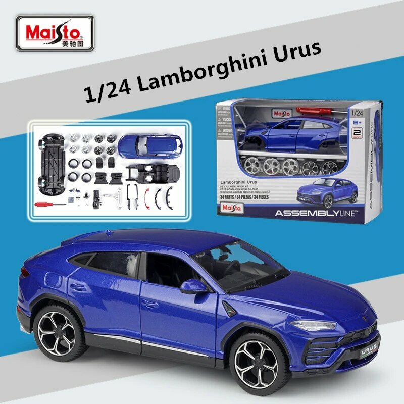Maisto 1:24 Lamborghini Urus, синий