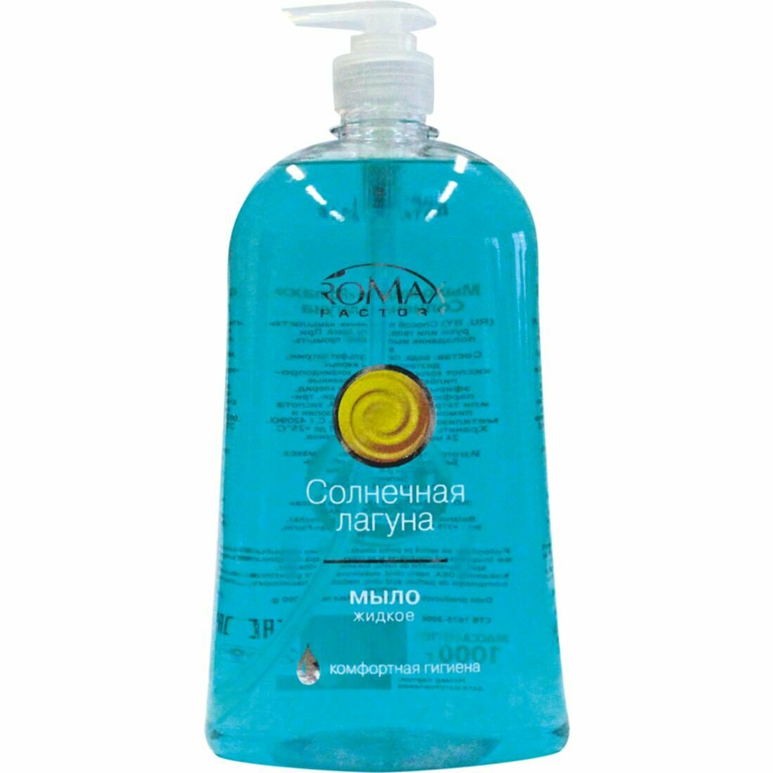 Мыло жидкое Romax Солнечная лагуна 1000г