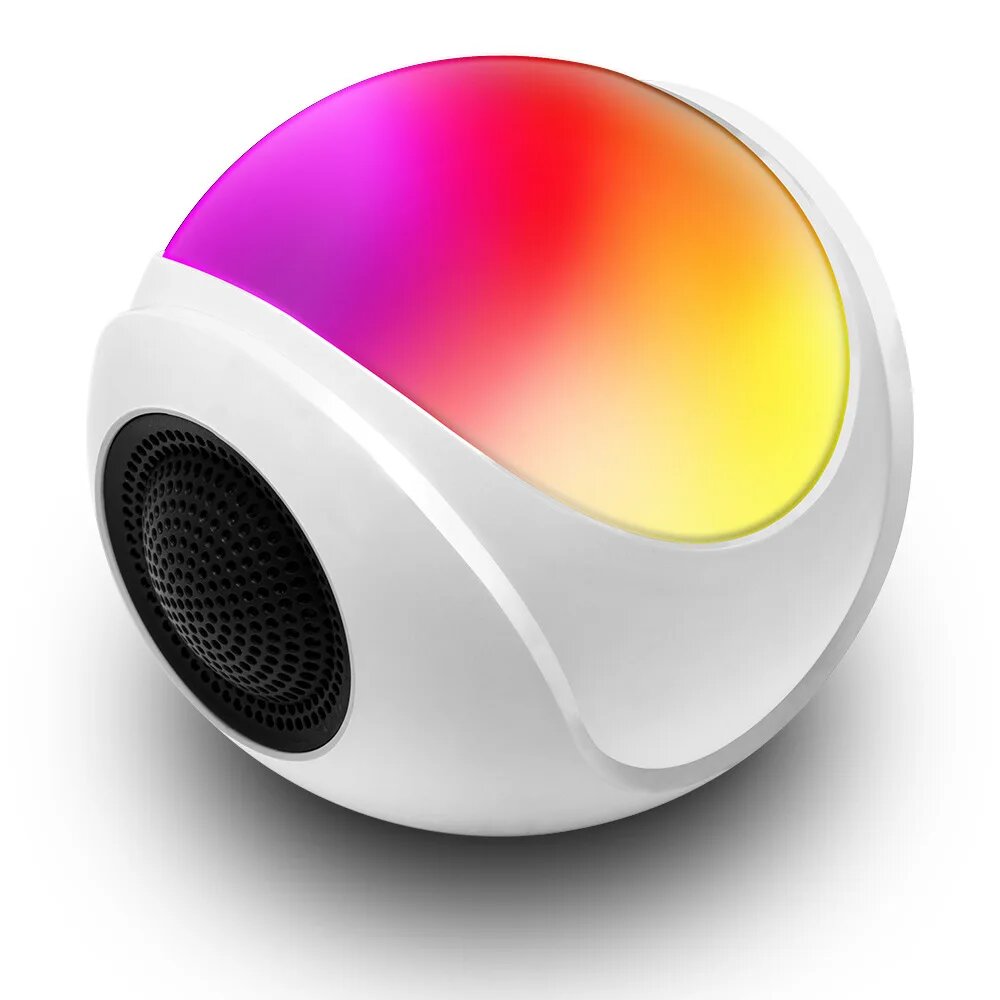 Новый динамик Bluetooth Творческий подарок мини-карты цветные RGB огни наружный звук маленький и удобный динамик