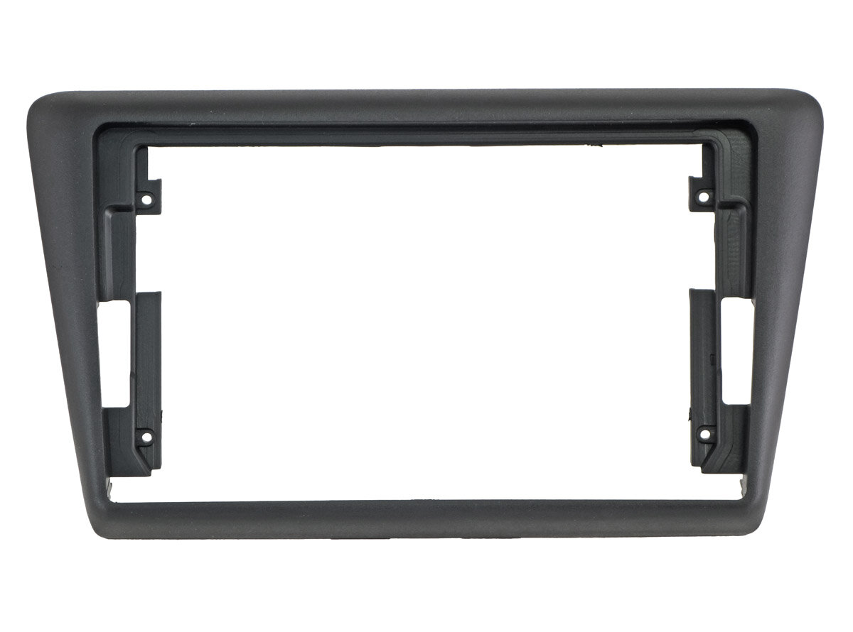 Рамка переходная для автомагнитолы Android для Skoda Rapid 2012-2019 9 дюймов чёрная