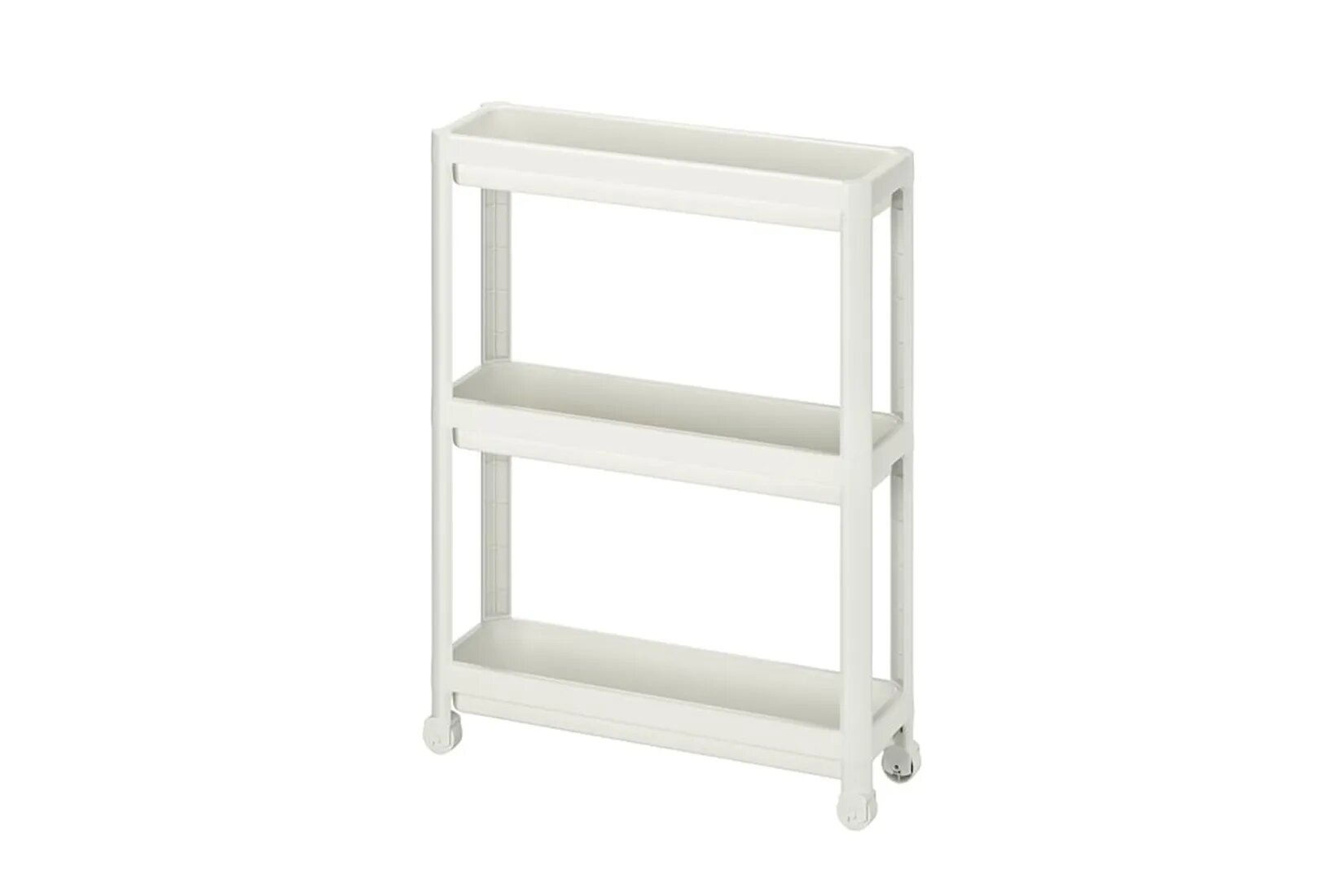 VESKEN IKEA 004.712.22 Стеллаж (54x18x71 см.) Белый