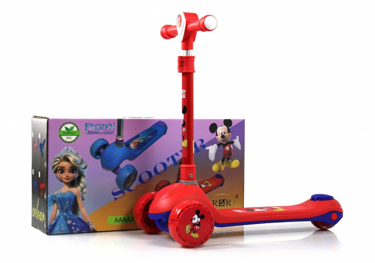 Детский самокат HB-105 красный