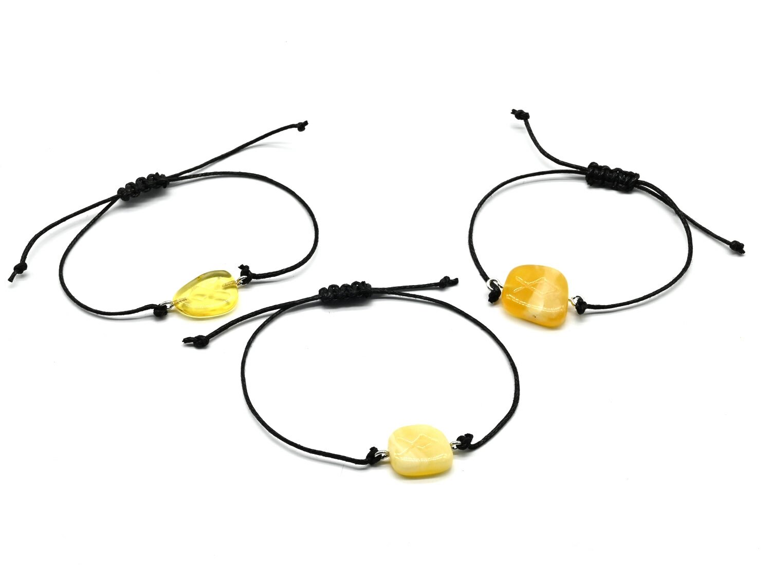 Браслет, янтарь